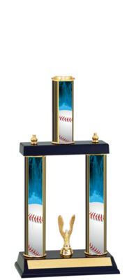 Three Column Baseball Trophy & Awards | Dinn Trophy