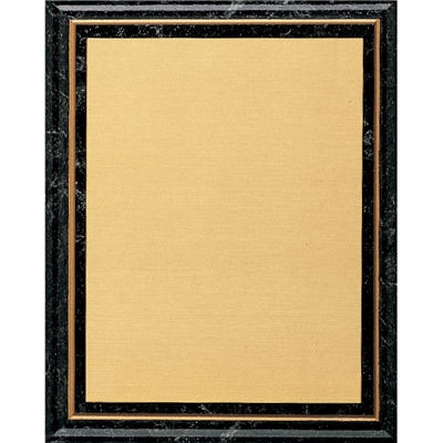 Black Marble-Tone Plaque w/ Gold Plate | Dinn Trophy