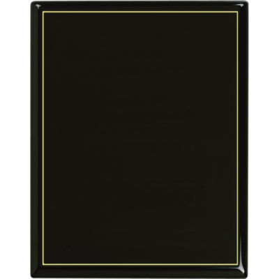 Ebony High Gloss Finish Plaque, Plaques | Dinn Trophy