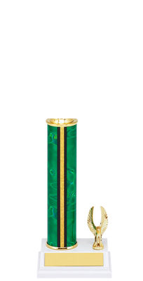 Green and Gold Trophy with 1 Eagle Base | Dinn Trophy