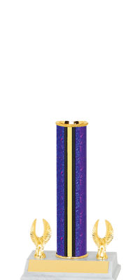 Royal Purple Trophy with 2 Eagle Base | Dinn Trophy