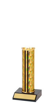 Black & Gold Round Column Trophies | Dinn Trophy