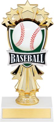 Baseball and Stars Trophy, Awards, Pins | Dinn Trophy