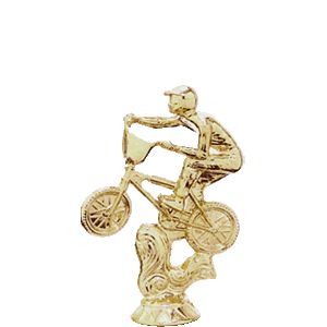 Gold Bicycle Trophy Figures, Bike Toppers | Dinn Trophy