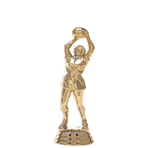 Gold Netball Figures, Netball Toppers | Dinn Trophy