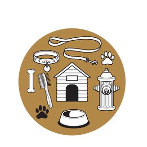 Dog Emblems for Plaques | Unique Awards | Dinn Trophy