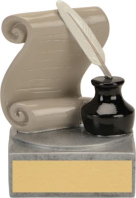 Writing Award, Trophies, Medals & Pins | Dinn Trophy