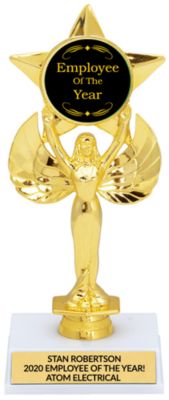 Employee Of The Month Trophies | Dinn Trophy