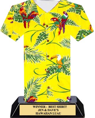 Hawaiian Shirt Trophies and Awards | Dinn Trophy