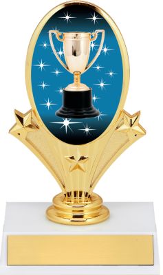 Achievement Oval Riser Trophy, Trophies | Dinn Trophy