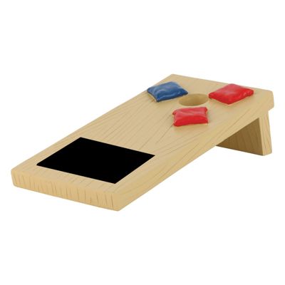 Cornhole Board Trophy with Engraved Plate | Dinn Trophy