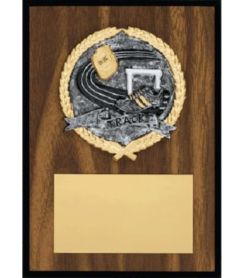 Track 3D Casting Plaque | Dinn Trophy