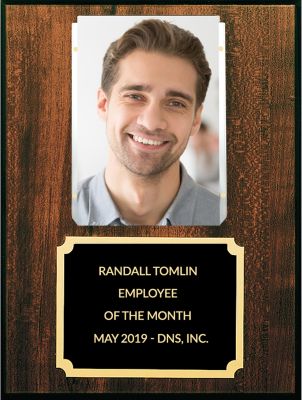 Personal "Employee of the Month" Plaque | Dinn Trophy