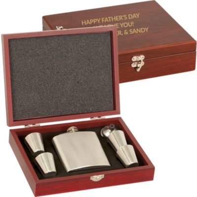 Personalized Flask Set, Trophies, Medals & Pins | Dinn Trophy | Dinn Trophy
