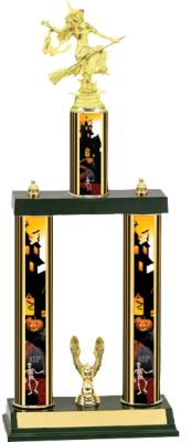 Double Haunted House Witch Trophy, Awards, Plaques, Medals & Pins ...