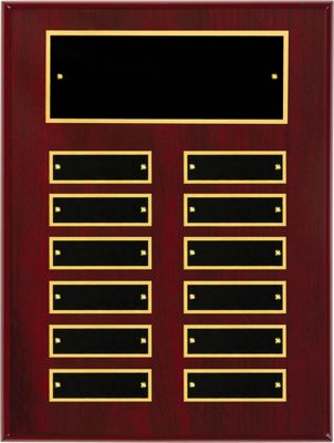 Ruby High Gloss Perpetual Plaque | Dinn Trophy