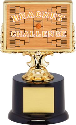 Basketball Bracket Challenge Trophy | Dinn Trophy
