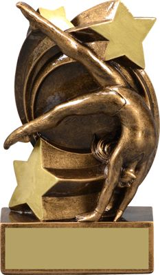Star Swirl Resin Trophies | Sports Trophies | Dinn Trophy