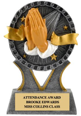 Praying Hands Trophy | Dinn Trophy