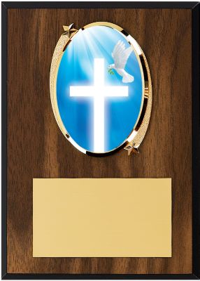 Oval Religion Emblem Plaque, Plaques | Dinn Trophy